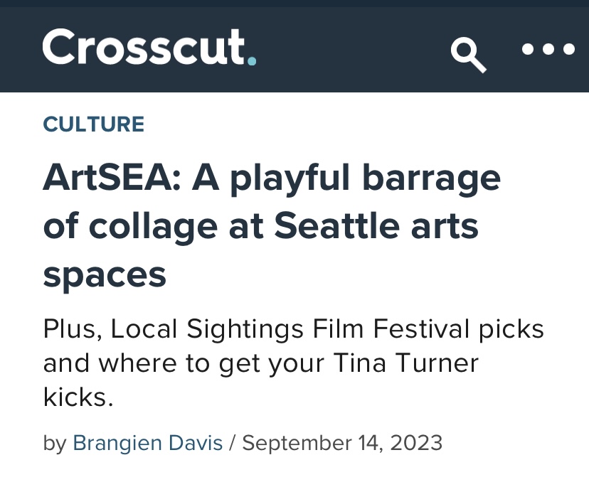 Pattern, Form and Figure "Collage barrage" featured in Crosscut - AMcE ...